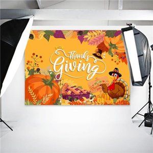 Holiday | Thanksgiving Backdropthanksgiving Banners Give Thanks Banner ...